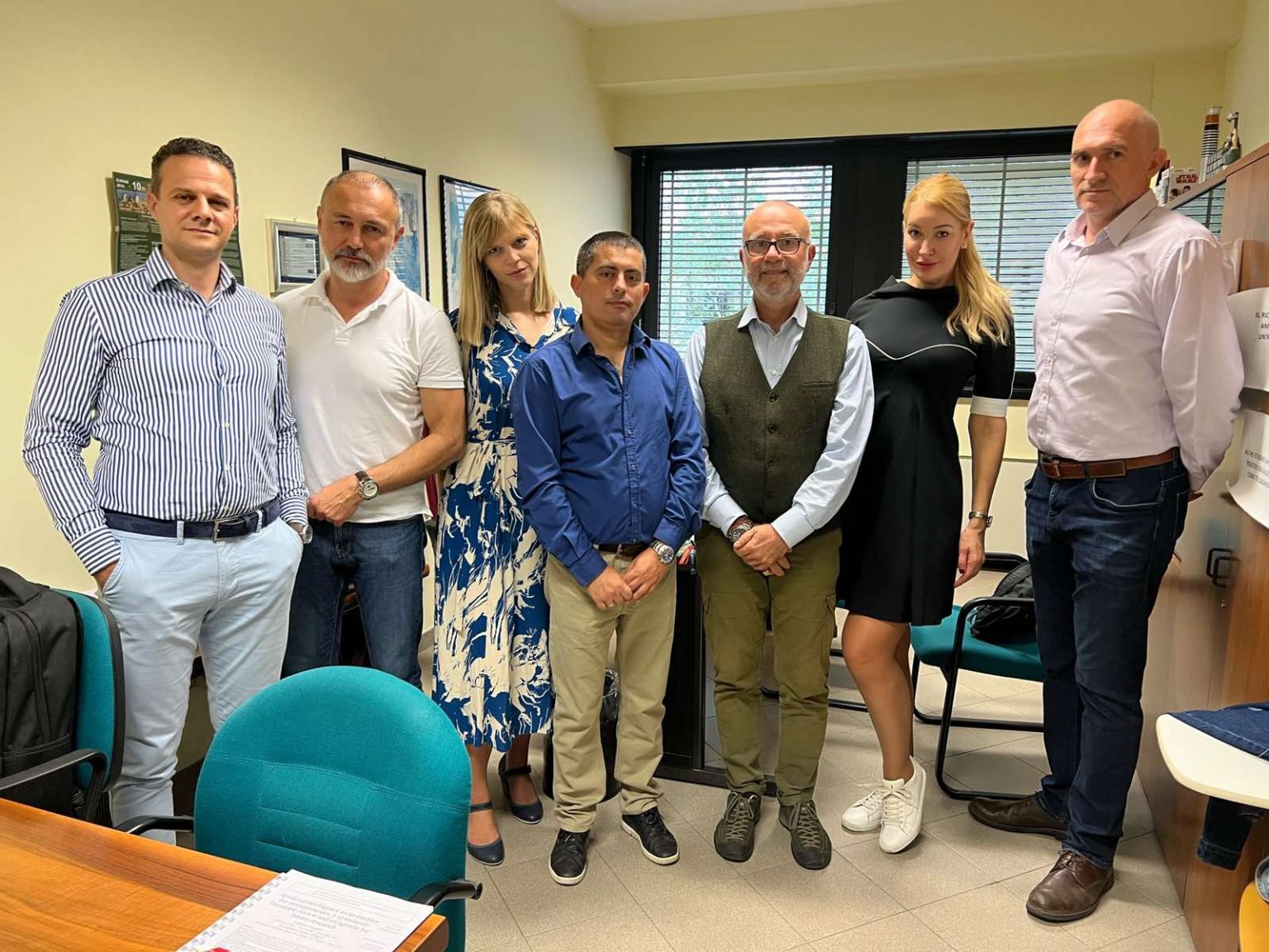 Consortium visit organized at the University of Rome Tor Vergata, Italy ...